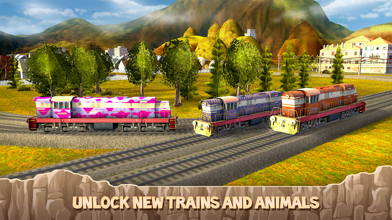 Hyper Realistic Animal Delivery Mission: Cargo Ark Train Suburban ...