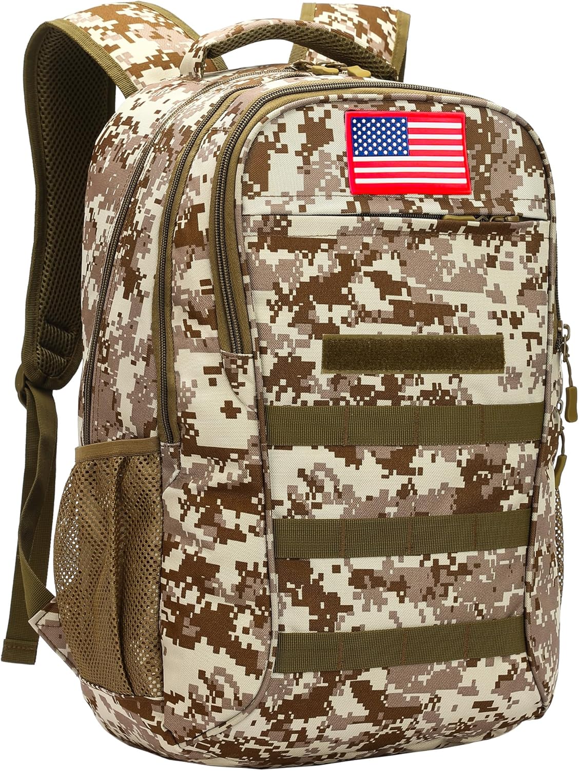 Amazon.com | gulimirror Camo Backpack 40L Military Elementary Middle ...