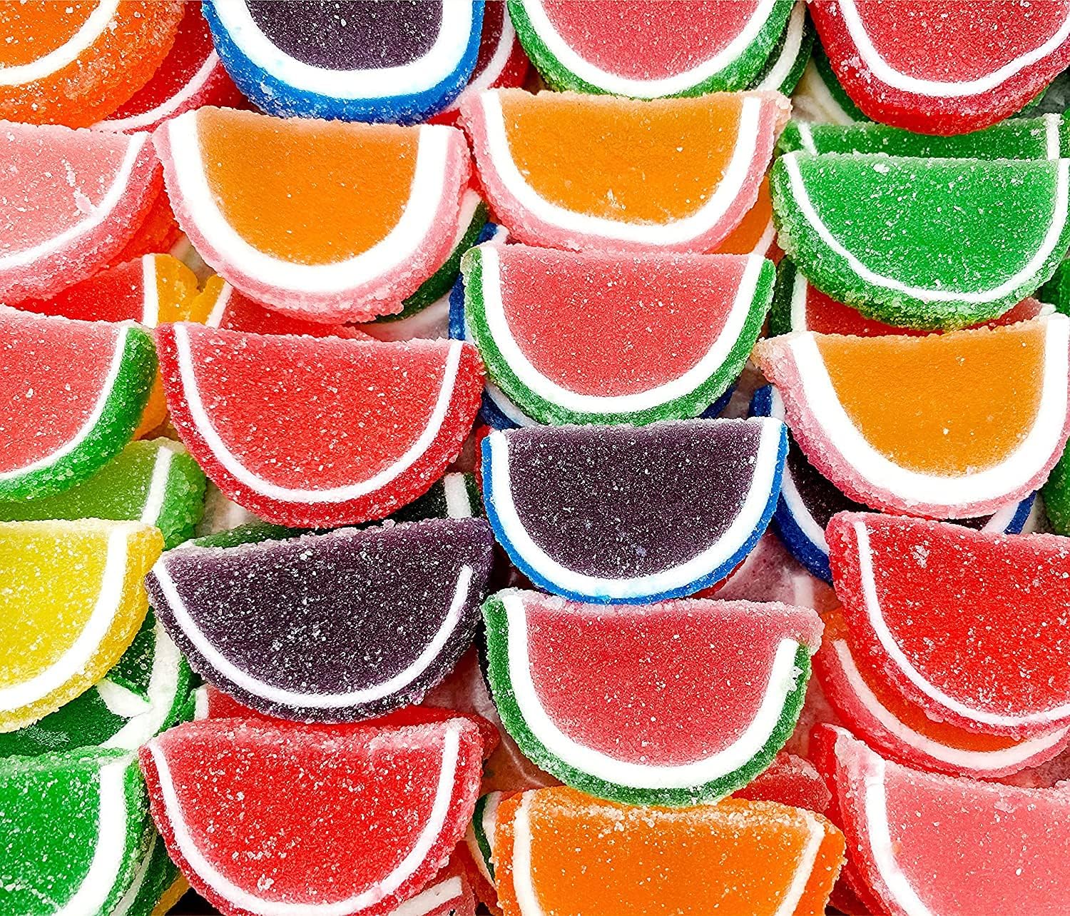 Amazon.com: Oh! Nuts Jelly Fruit Slices Large Assorted Sugar Candy ...