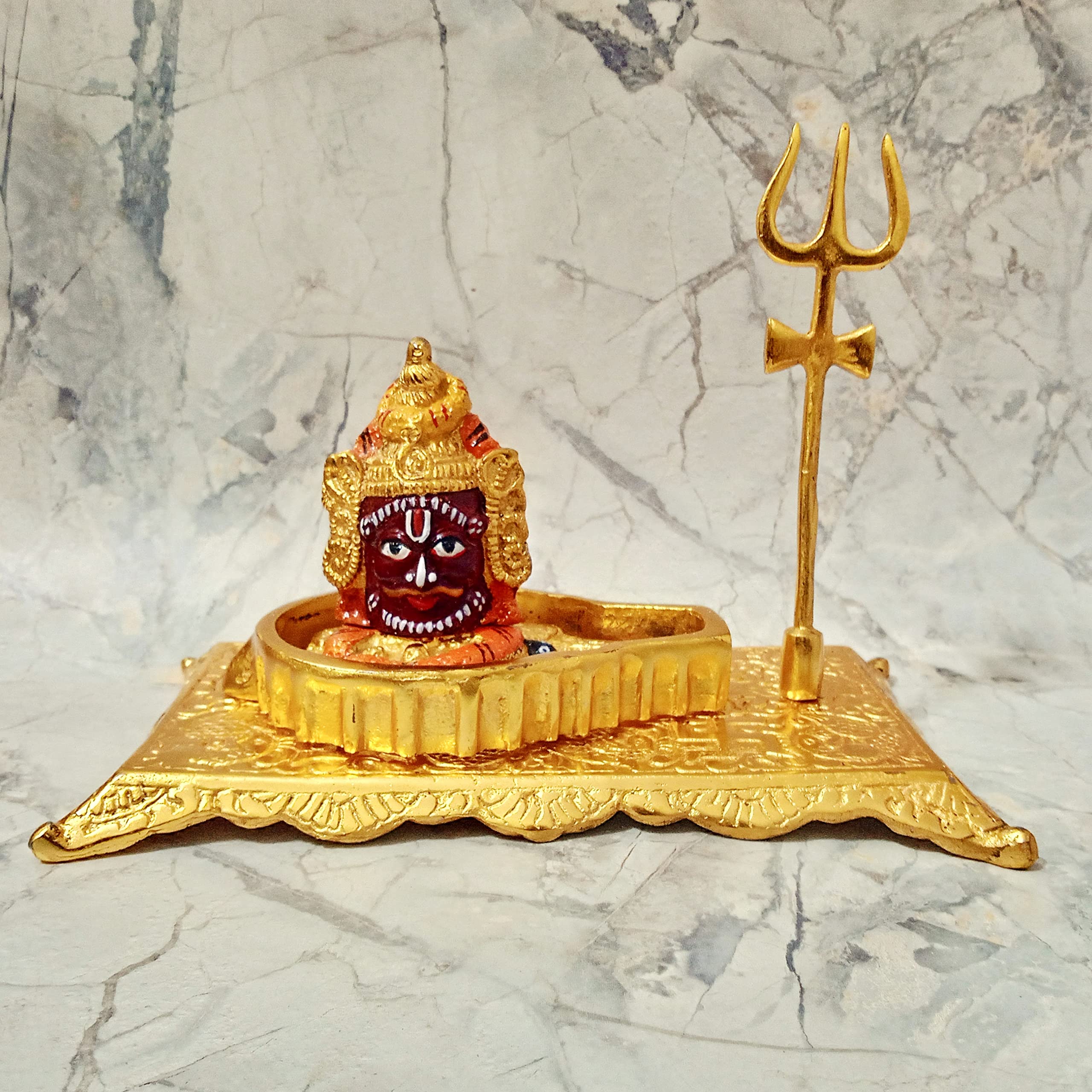 Buy Decocracy Shivling for Home Puja - Metal Shivlinga for Pooja ...