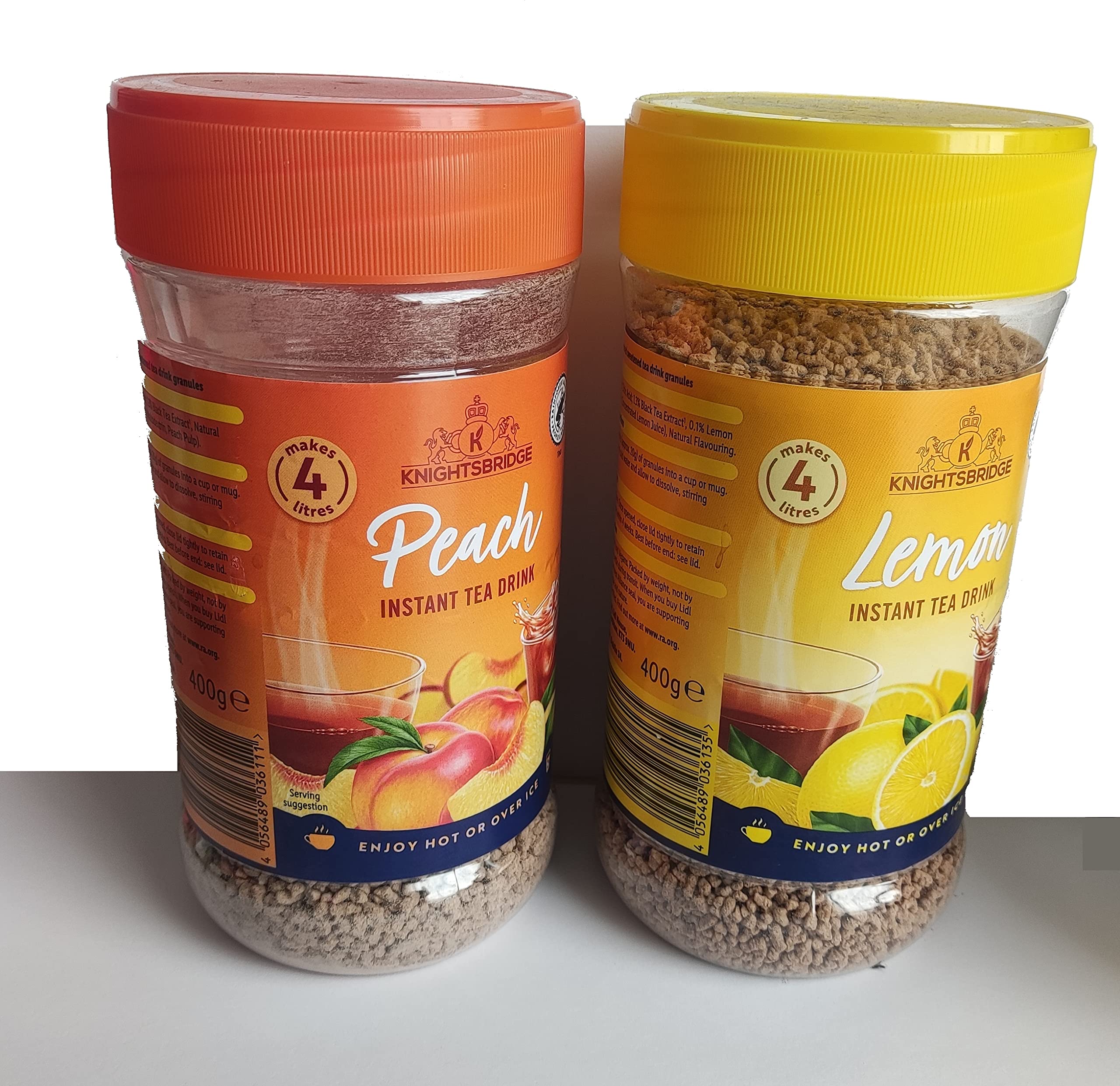 ChewyBuy HOMELANDS Knightsbridge Instant Tea Drink 400g (Peach + Lemon ...