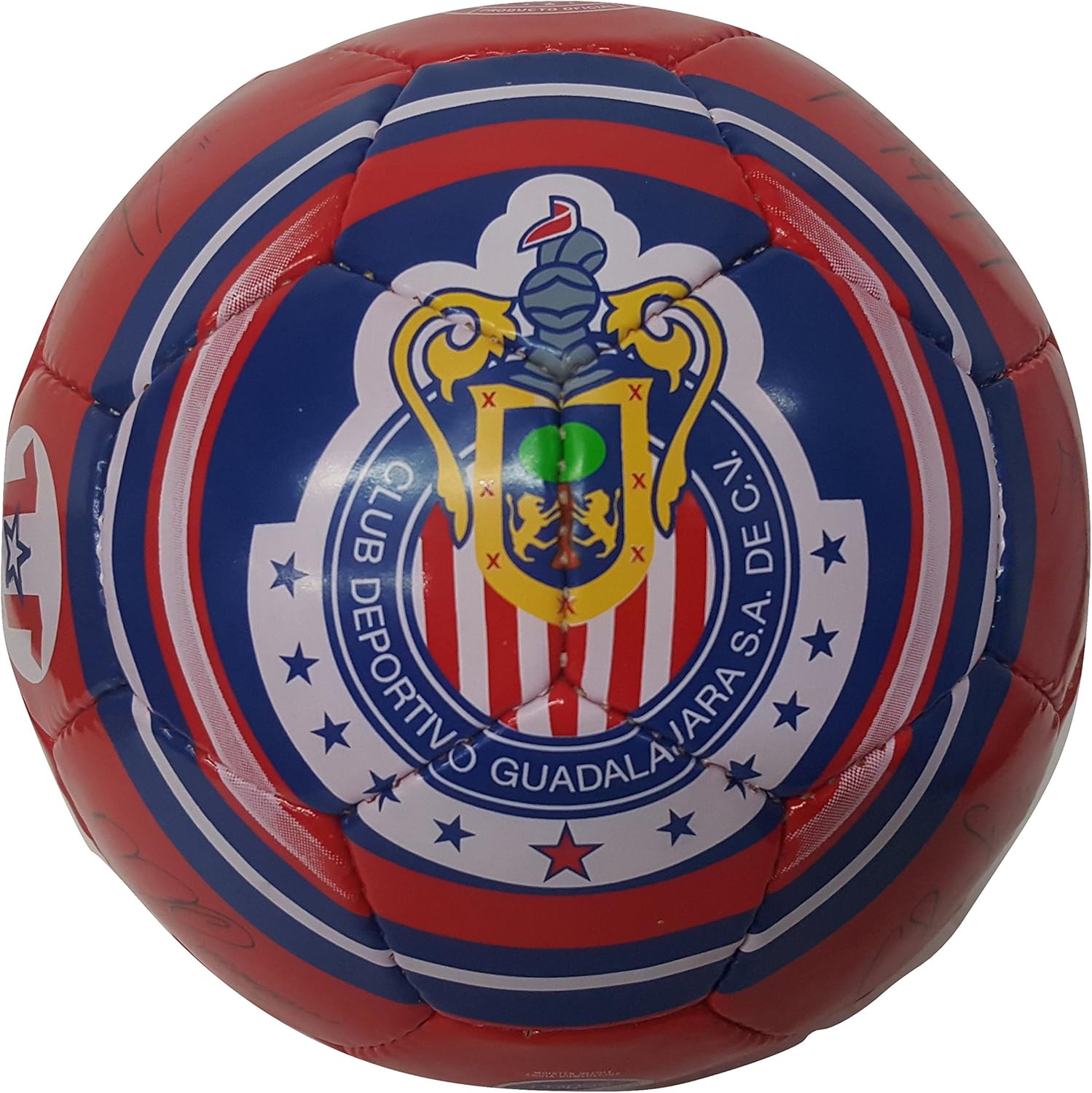 Chivas del Guadalajara Signatures Soccer Ball Size 5, Soccer Balls ...