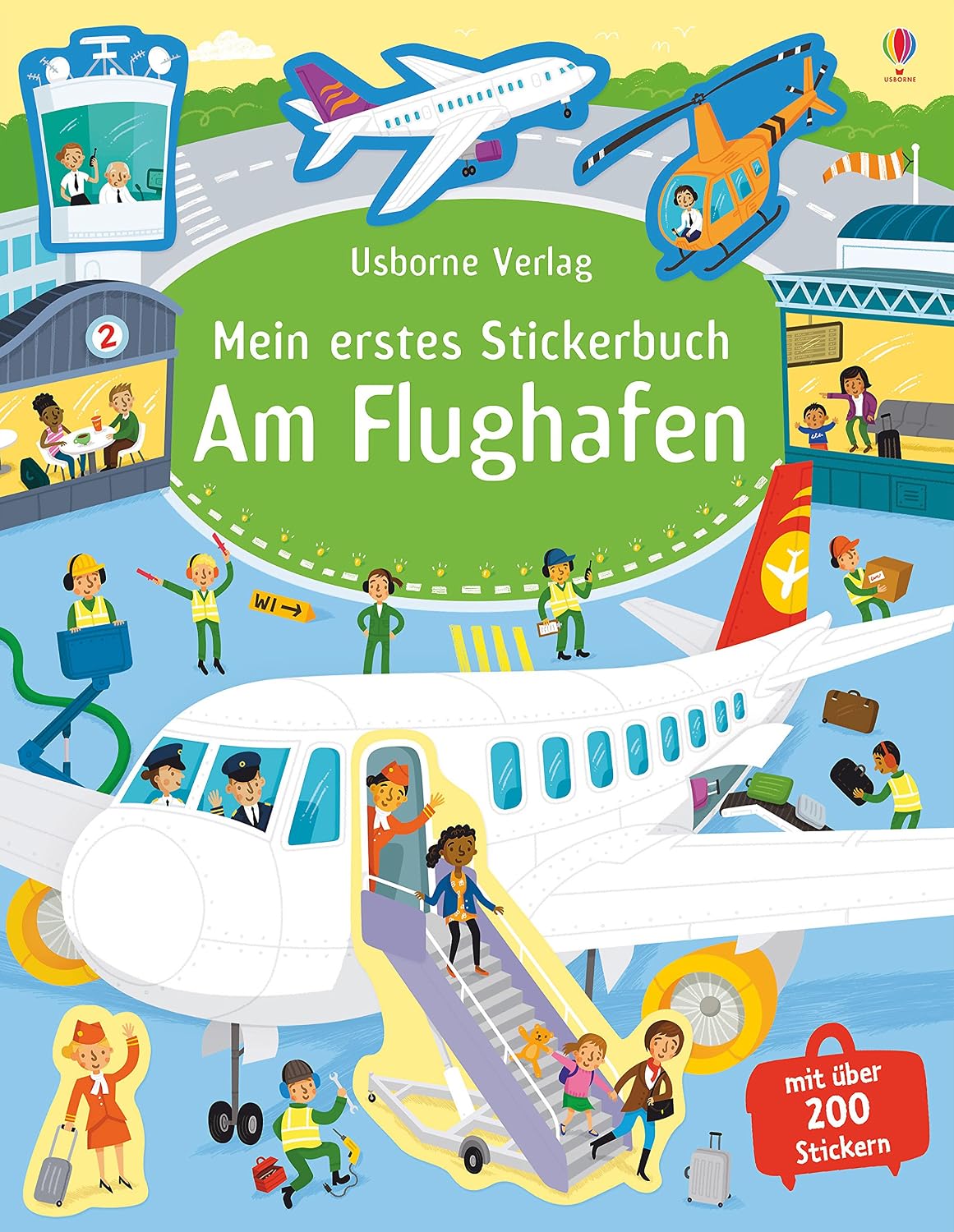 Mein erstes Stickerbuch: Am Flughafen (Meine ersten Stickerbücher ...