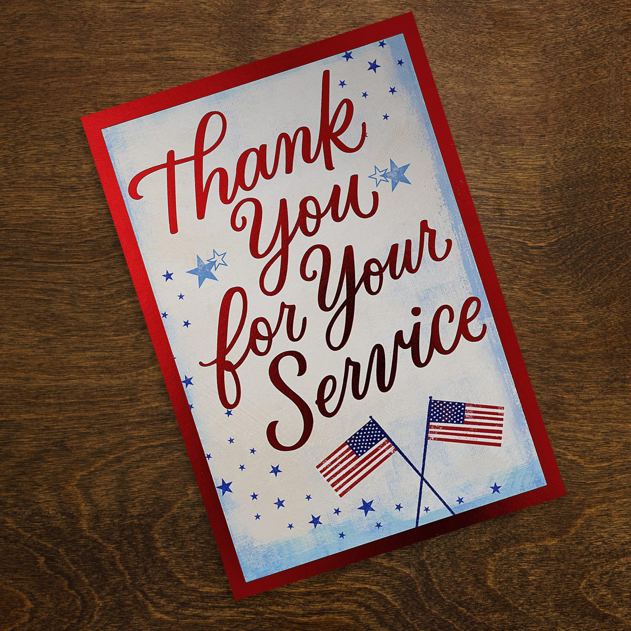 Veterans Day Printable Cards Dollar Deal Veterans Day Thank You Cards