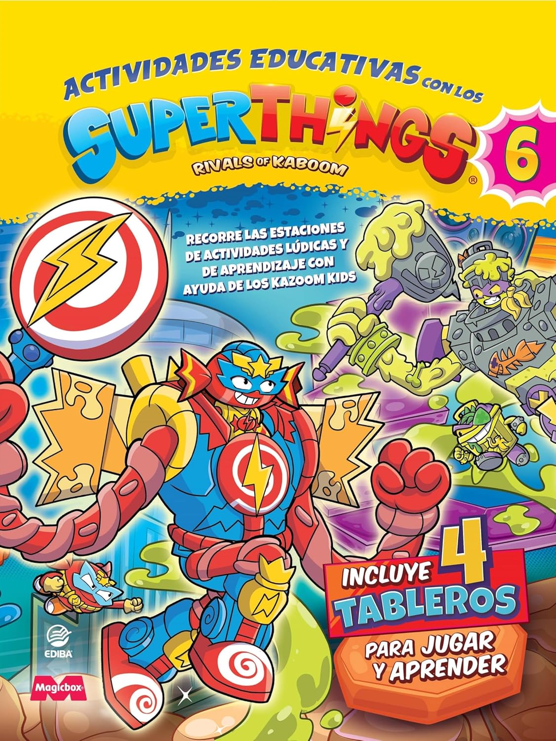 Amazon.com: Actividades Educativas con los Superthings - Mutant Battle ...