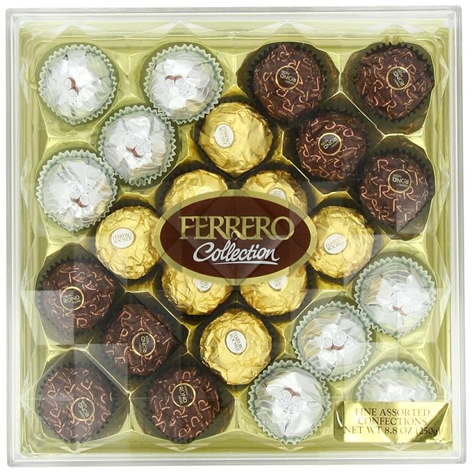 Amazon.com : Ferrero Collection 18 Piece Gift Box, 24 Count, 8.8 Ounce ...