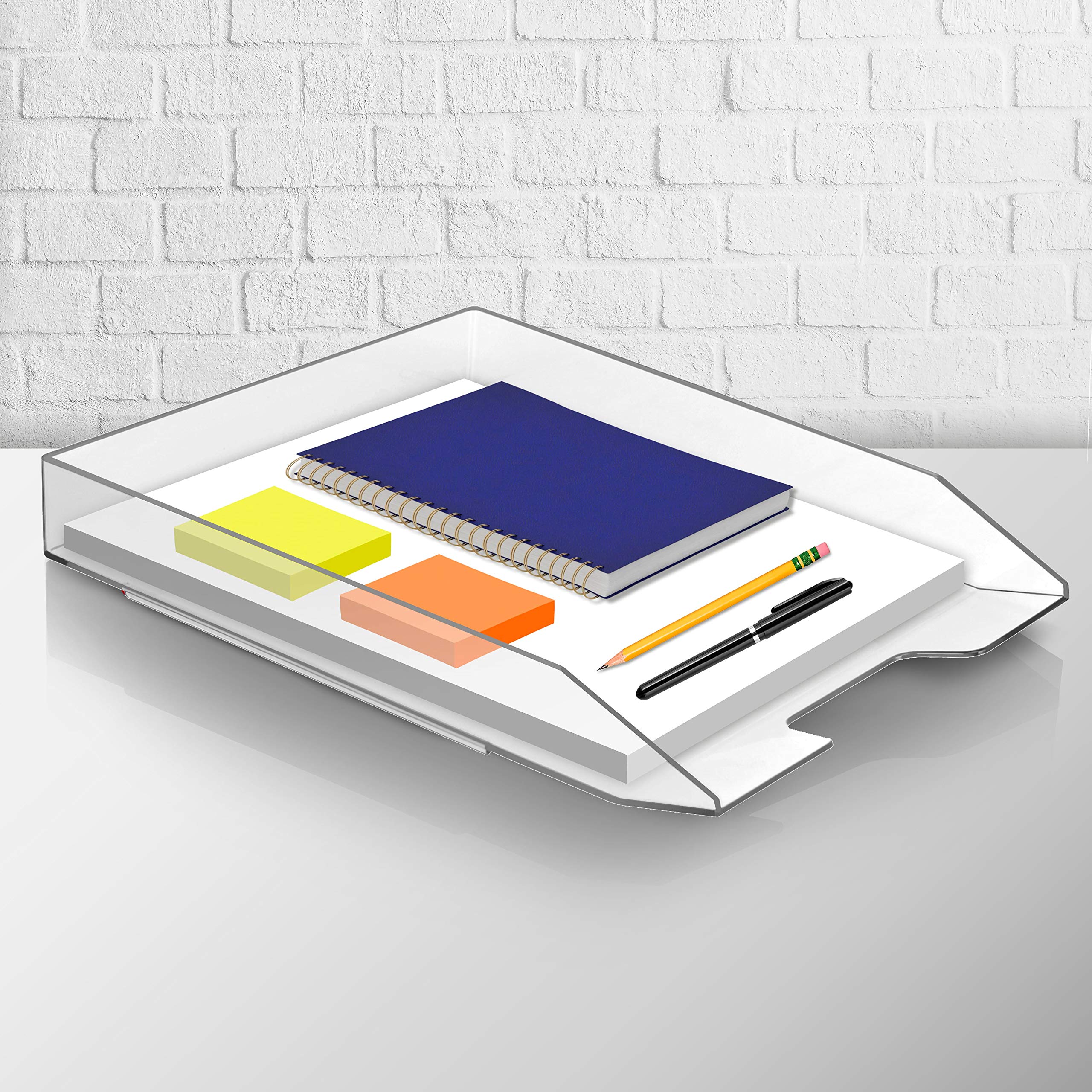 Snapklik.com : Acrimet Stackable Letter Tray Front Load