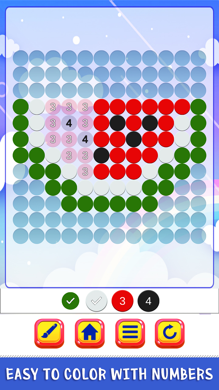 Mosaic Puzzle Color By Number - Pixel Art Hexa Puzzle:Amazon.co.uk ...