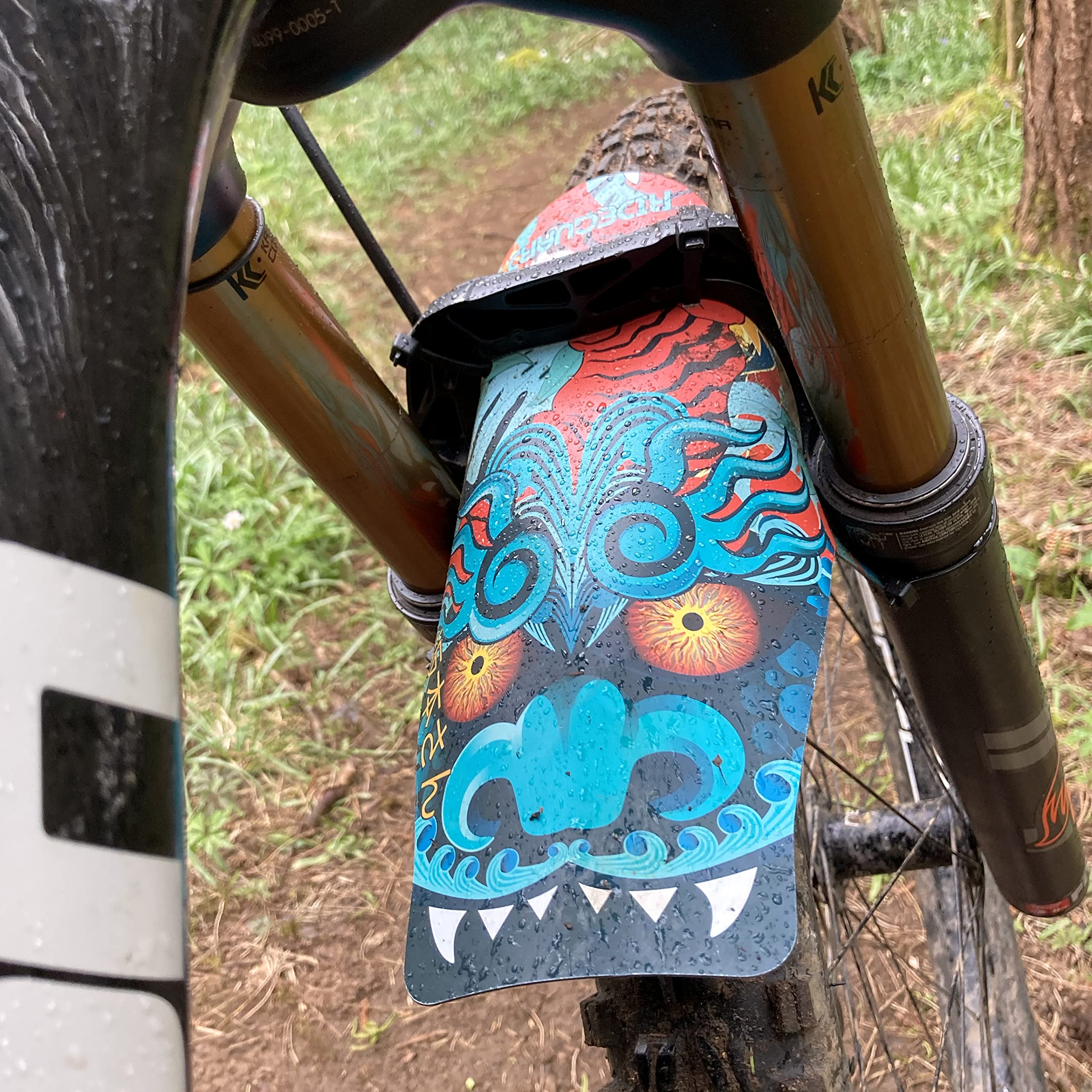 Snapklik.com : RideGuard PF1 Mr Sakamoto. Front MTB Mudguard Mountain ...