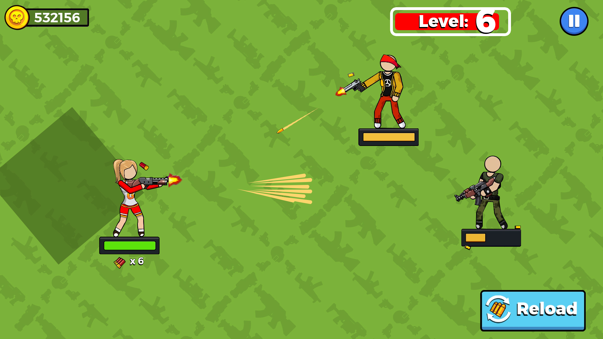 The Gunner: Stickman Gun Hero - App on Amazon Appstore
