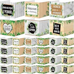 Amazon.com : Harloon 24 Pcs Spanish Desk Dividers for Students Spanish ...
