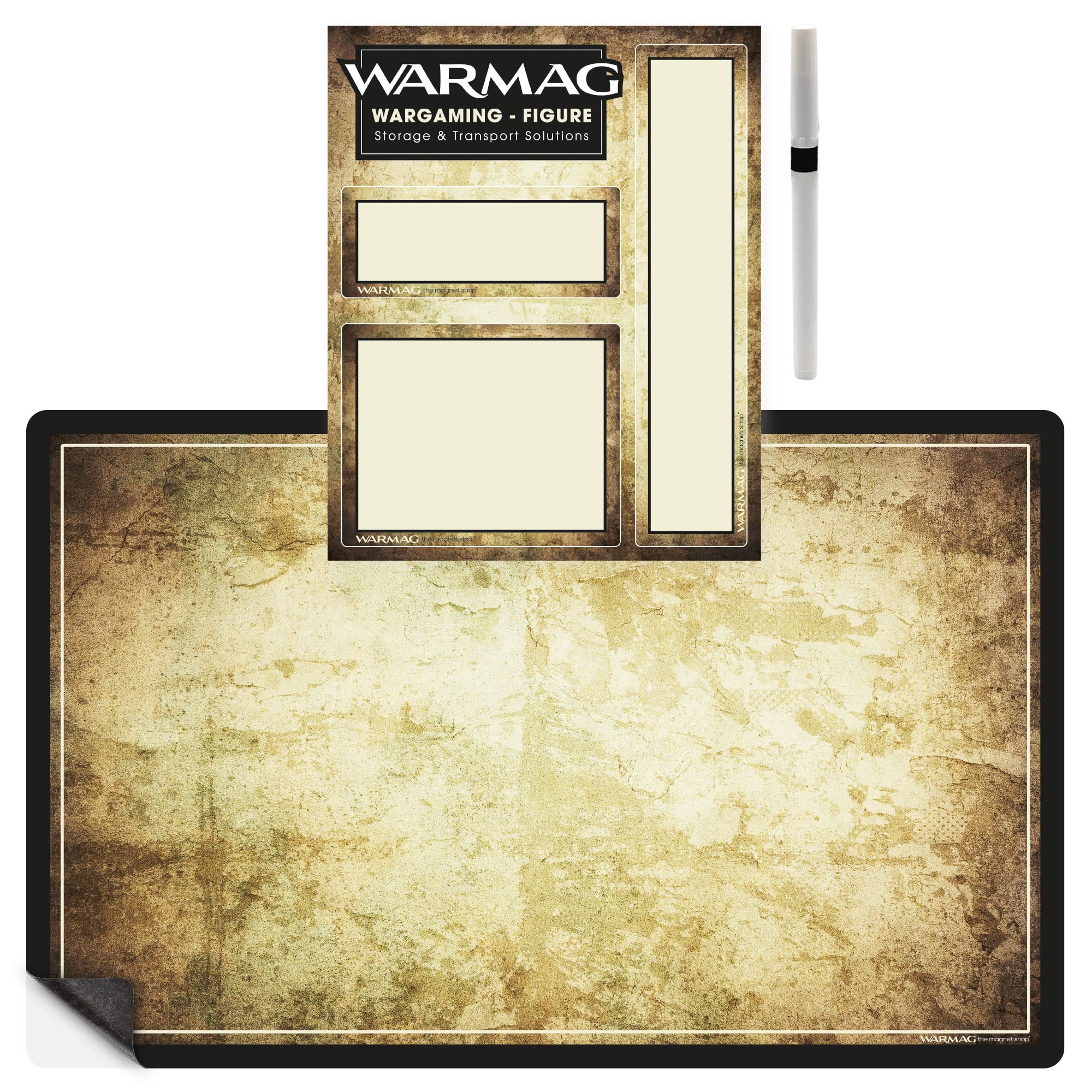 Warmag Base Sheet For Wargaming Figure Storage Adhesive Soft Metal ...