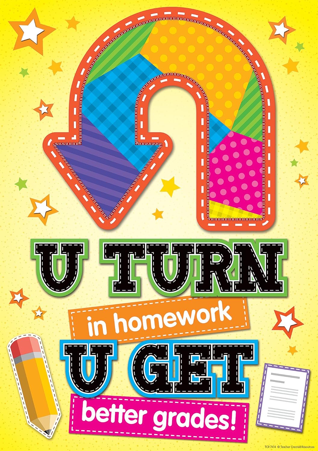 Amazon U Turn In Homework U Get Better Grades Positive Poster amazon-u-turn-in-homework-u-get-better-grades-positive-poster