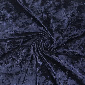 Amazon.com: LitLook Panne Crushed Velvet Fabric by the Yard - 58/60 ...