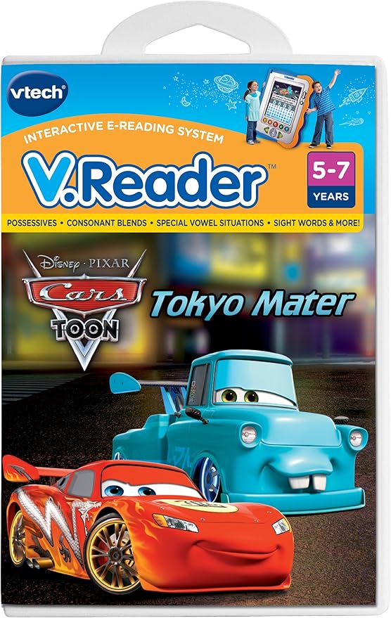 Vtech Storio V.Reader Animated E-Book Reader - Cars : Amazon.co.uk ...