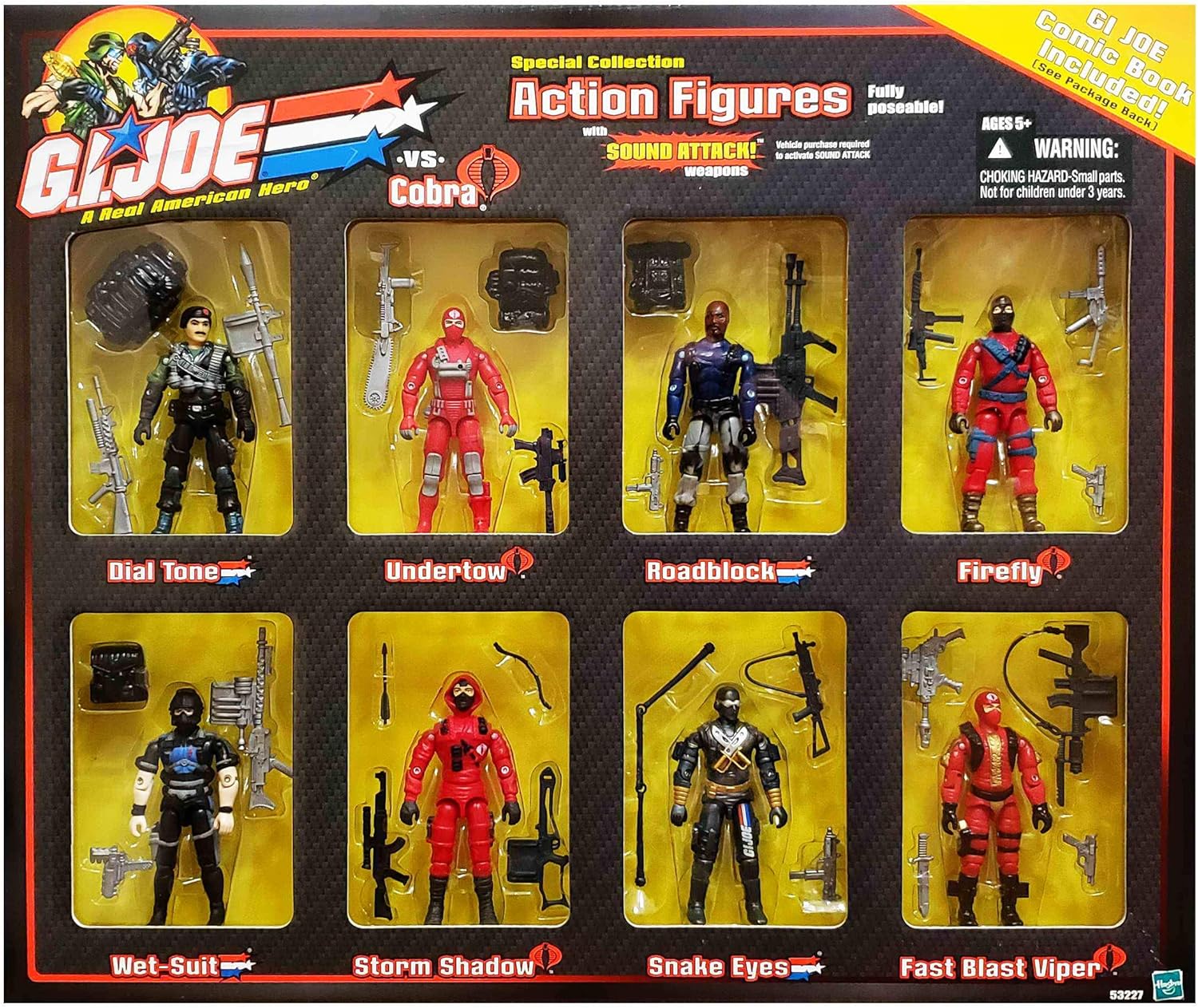 Amazon.com: G.I. Joe vs. Cobra: Special Collection of 8 Action Figures ...