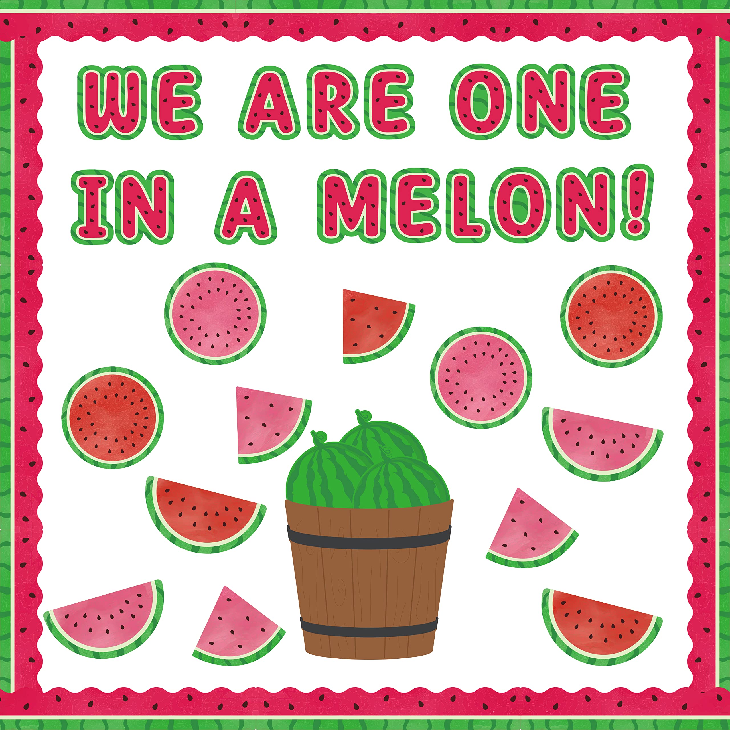 Snapklik.com : AsodSway Summer Watermelon Fruit Bulletin Board Cutouts ...