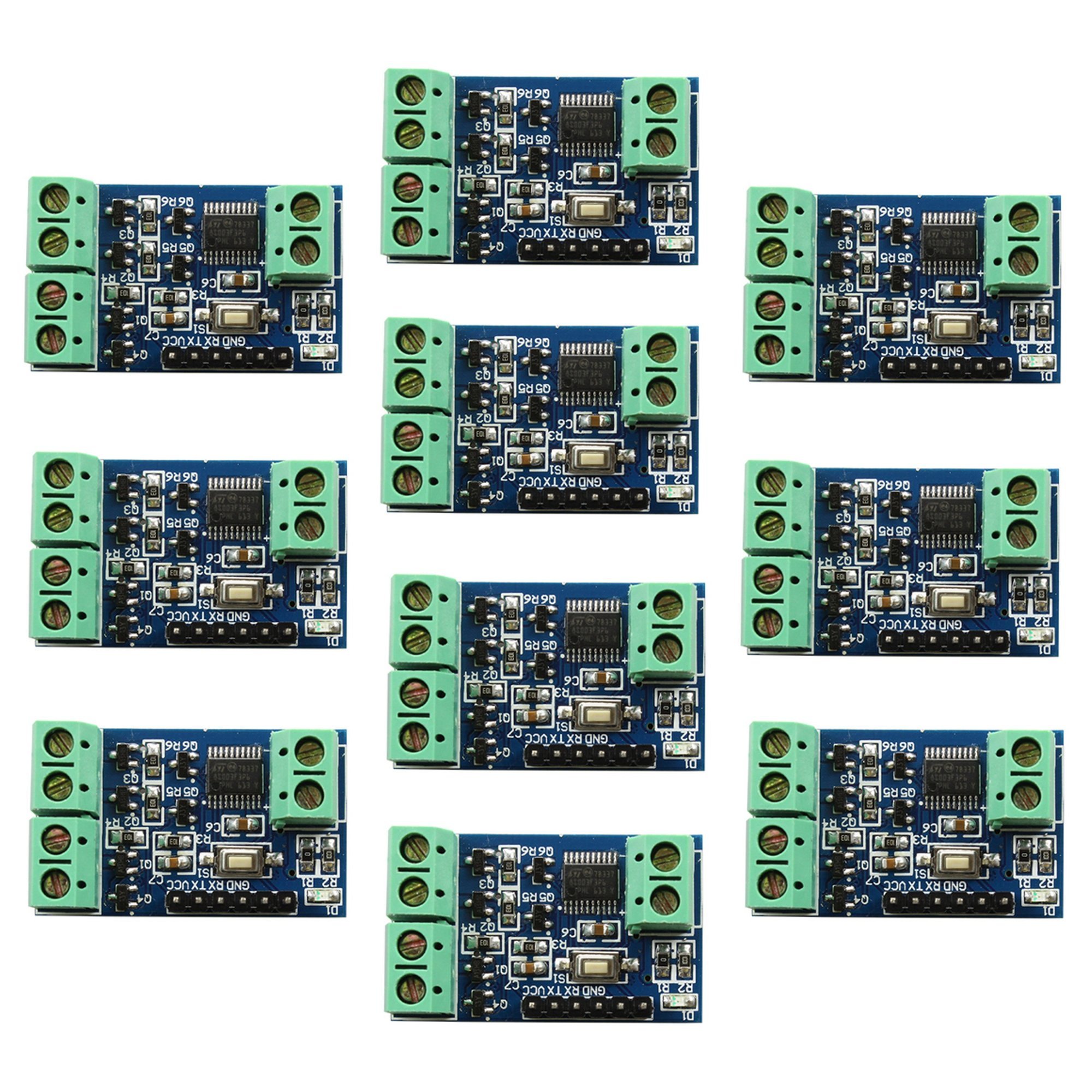 Buy Optimus Electric 10pcs 1W 3 LEDs/RGB LED Driver Module Programmable ...