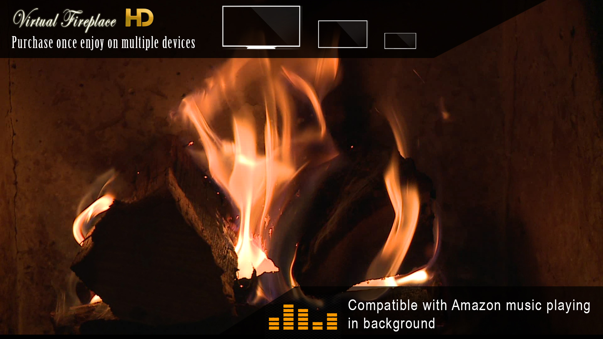 Virtual Fireplace HD:Amazon.com:Appstore for Android