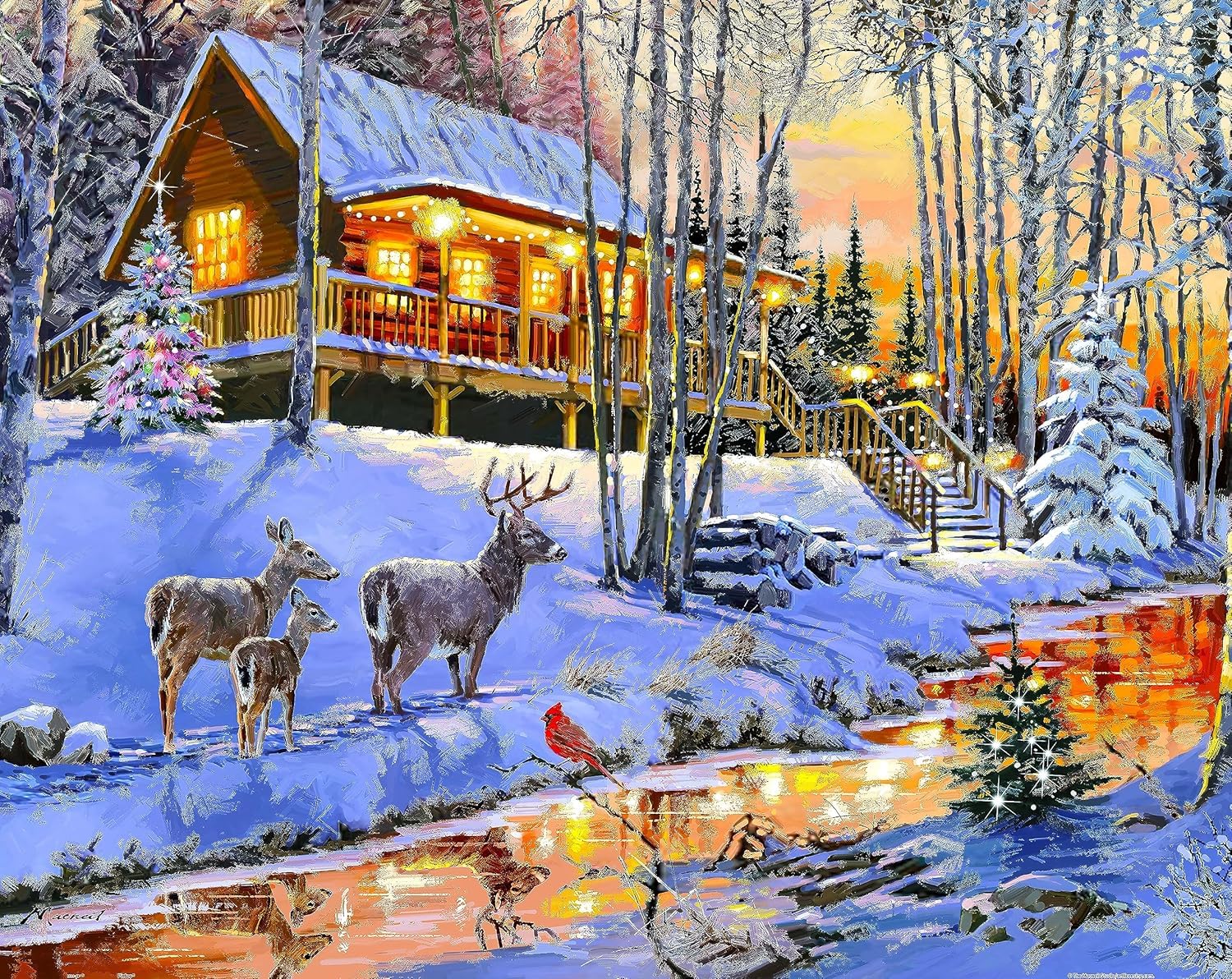 Amazon.com: Pintoo Jigsaw Puzzles 2000 Piece for Adults - The Macneil ...