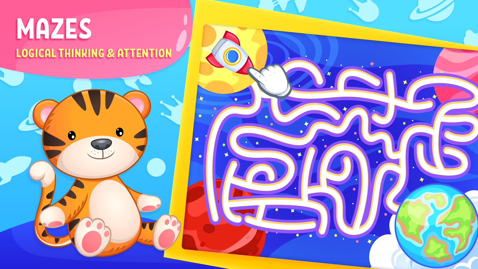 Kids Games for 3,4 year old. Brainy the Mouse Games - App on Amazon Appstore