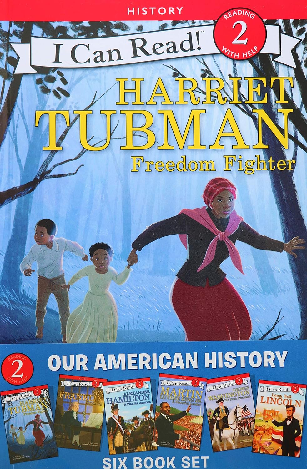 I Can Read Level 2, Our American History Six Book Set, Reading with ...