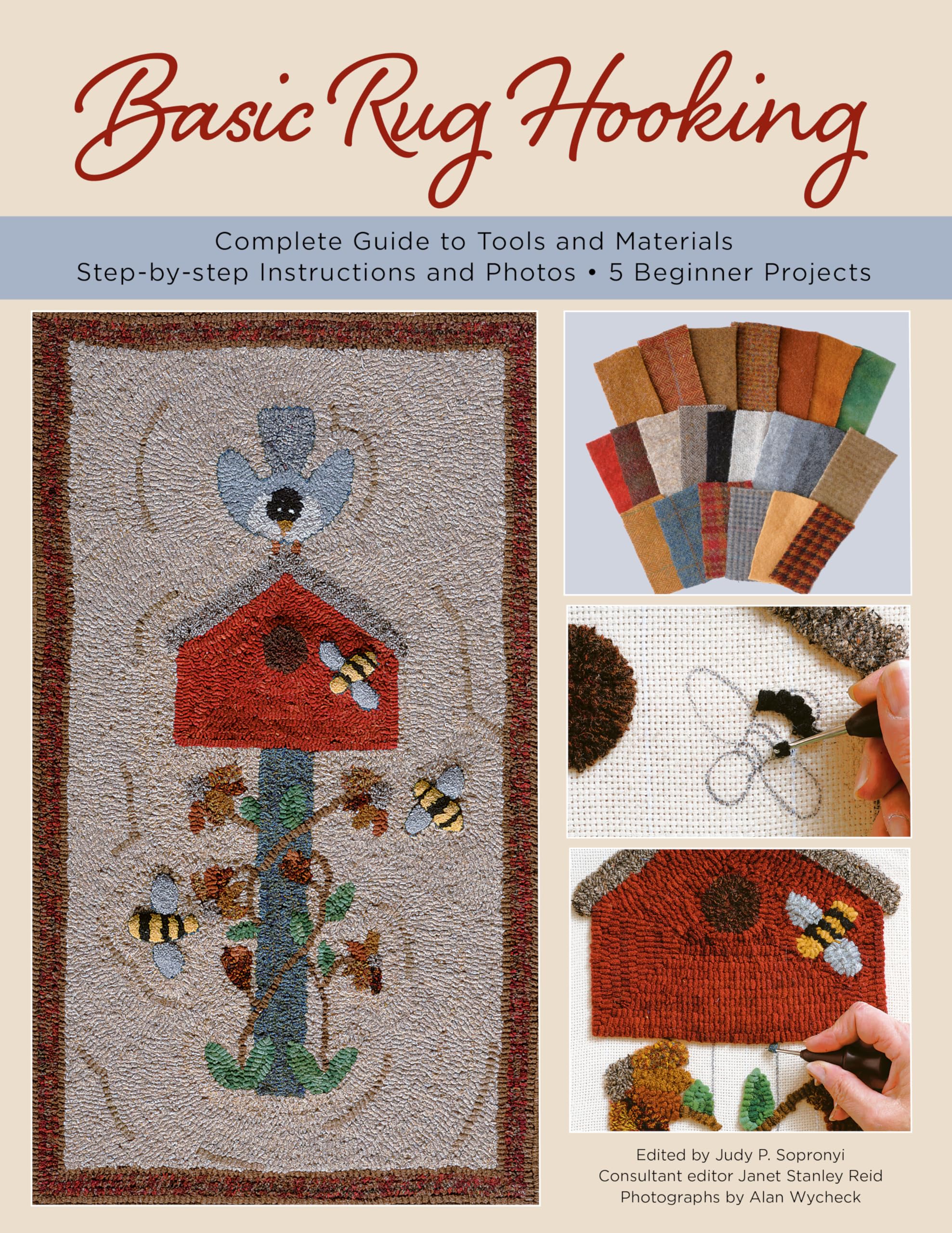 Amazon.com: Basic Rug Hooking: * Complete guide to tools and materials ...