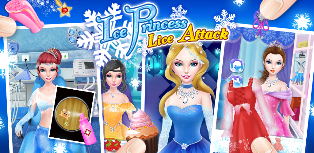 Ice Princess Lice Attack - Kids Games:Amazon.com:Appstore for Android