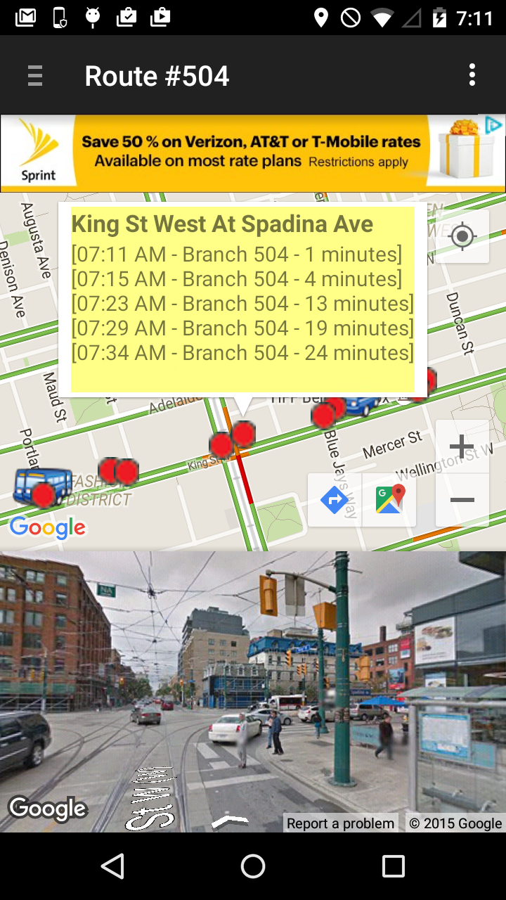 My US & Canada Next Bus - App on Amazon Appstore