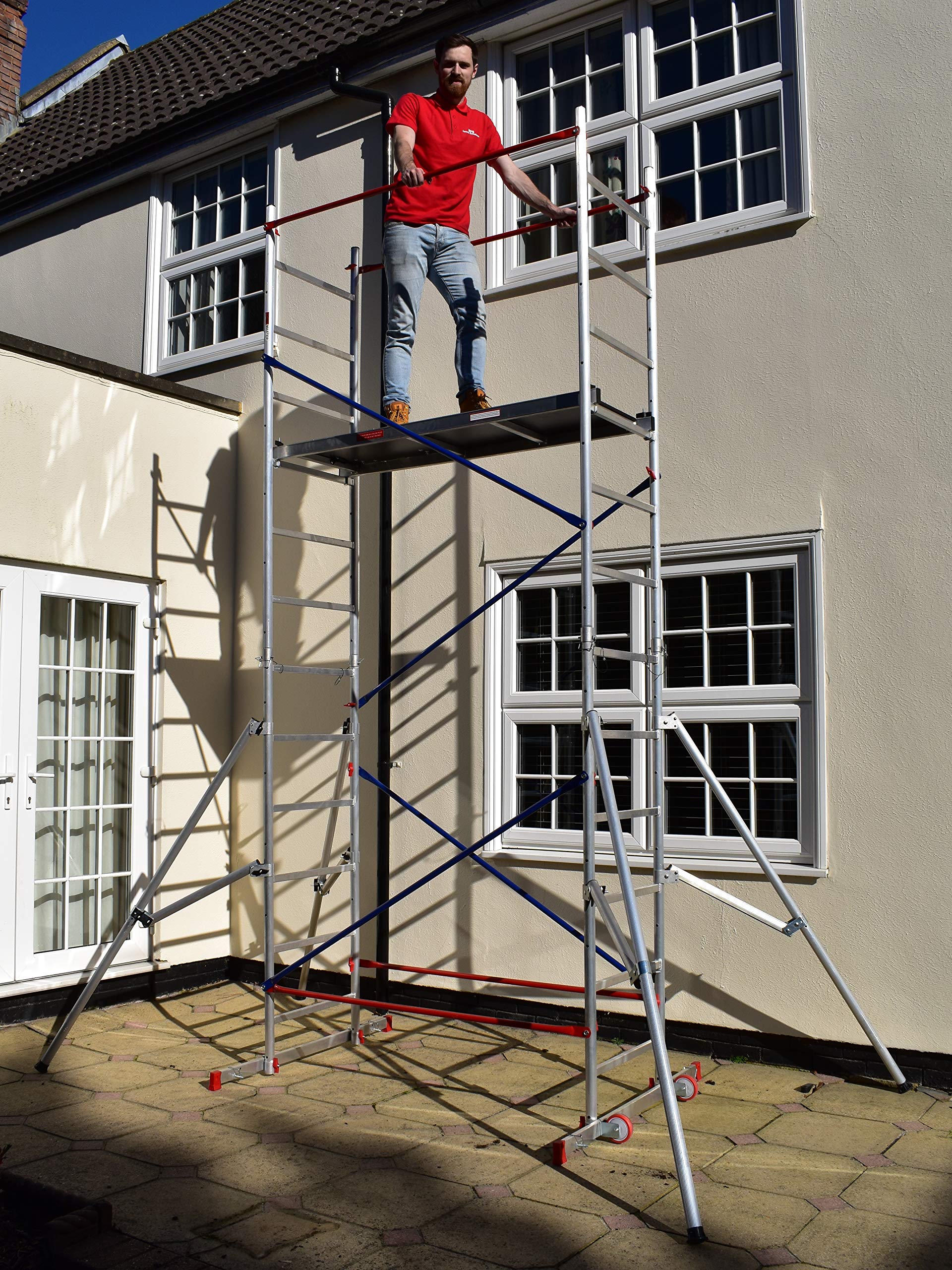 Buy Aluminium Scaffold/Scaffolding Tower/Towers DIY Home Master 5m ...