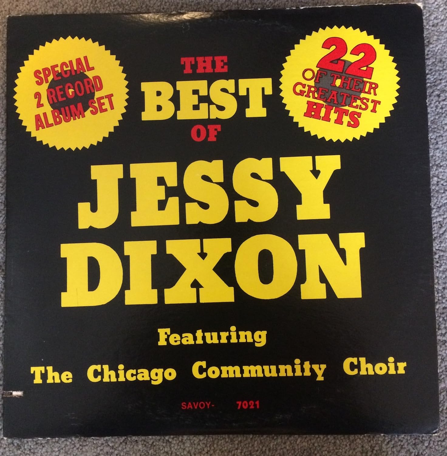 Amazon.com: JESSY DIXON & THE CHICAGO COMMUNITY CHOIR I CANNOT FAIL THE ...