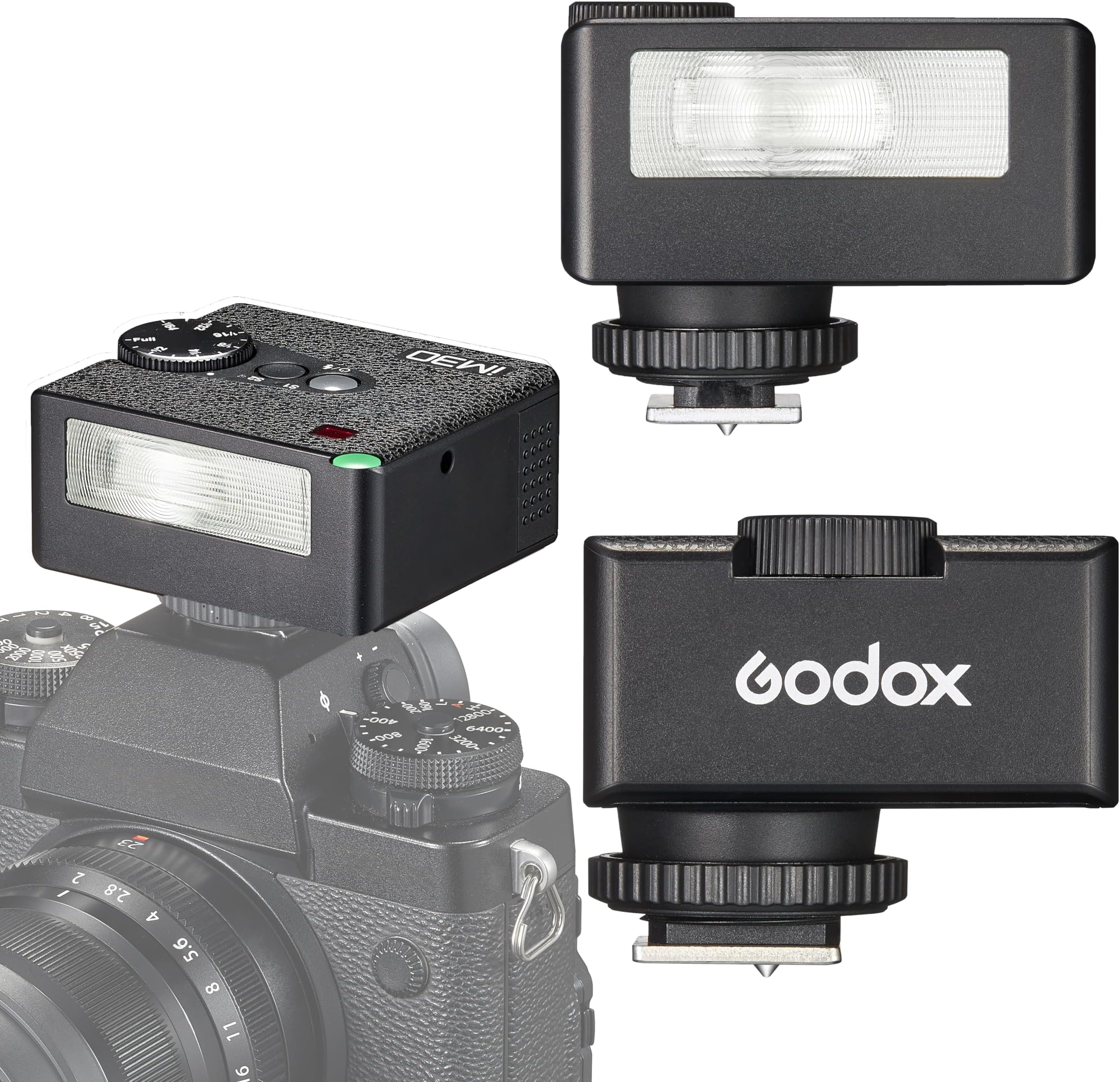 Amazon.com : Godox iM30 Camera Flash, Compact Size Pocket Flash, 230 ...