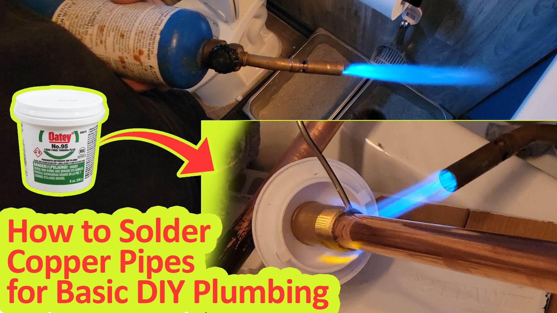 Watch Heres's How to Use Torch, Tinning flux for DIY plumbing on Amazon ...