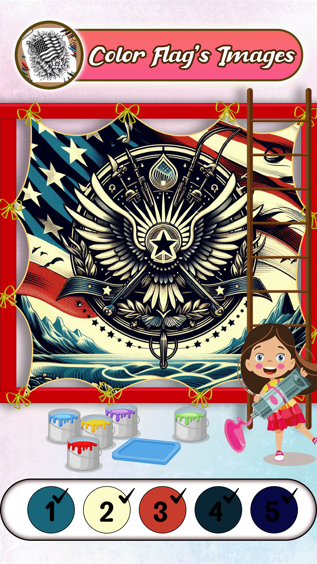 World Flags Color By Number: Flag Coloring Book:Amazon.com:Appstore for ...