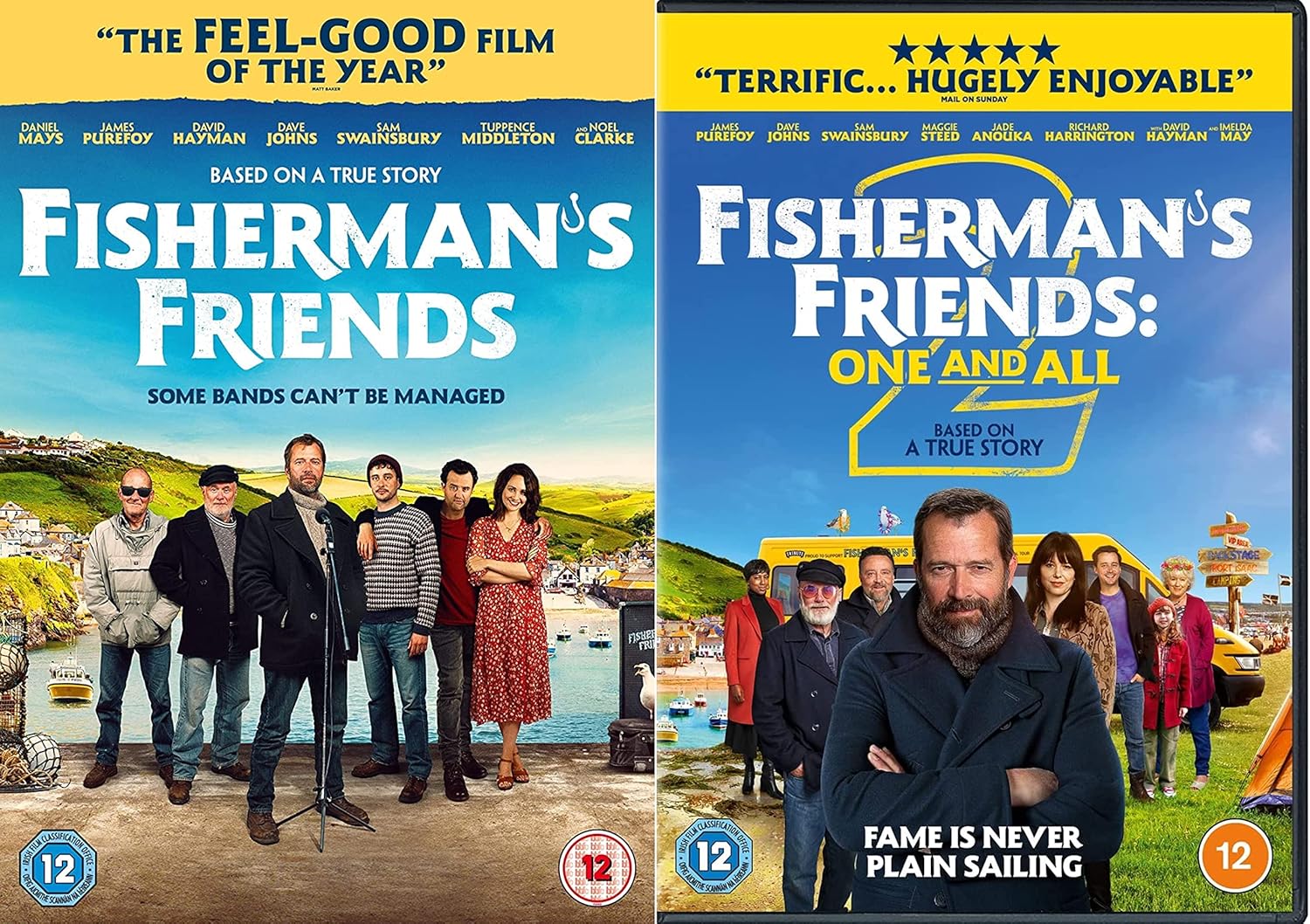 Fisherman's Friends 2 Film Collection DVD - Fisherman's Friends DVD ...