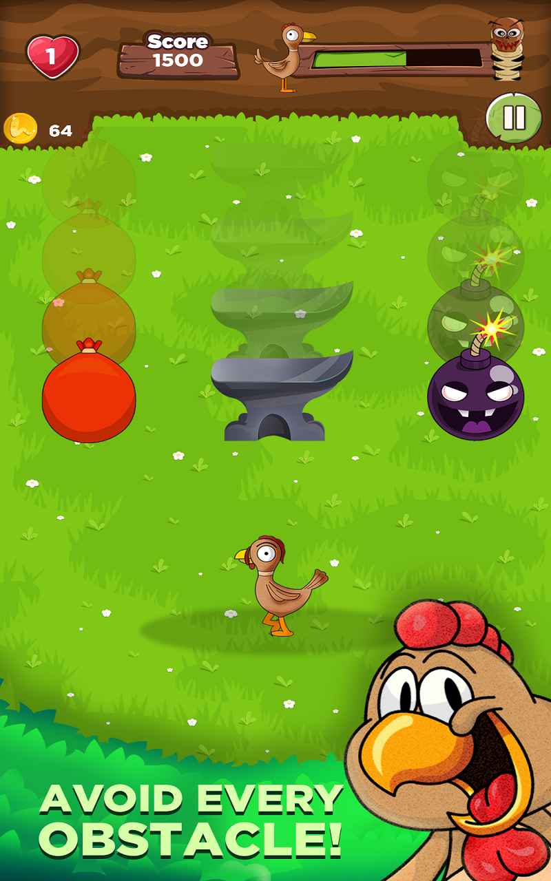 Hungry Chicken: The Worm Eater - App on the Amazon Appstore
