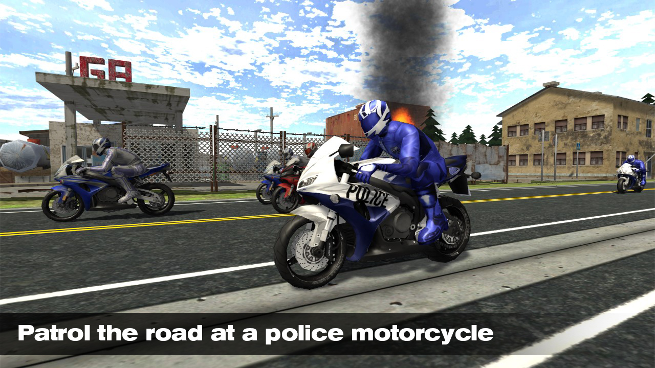 Motorcycle Traffic COP Ride - App on Amazon Appstore