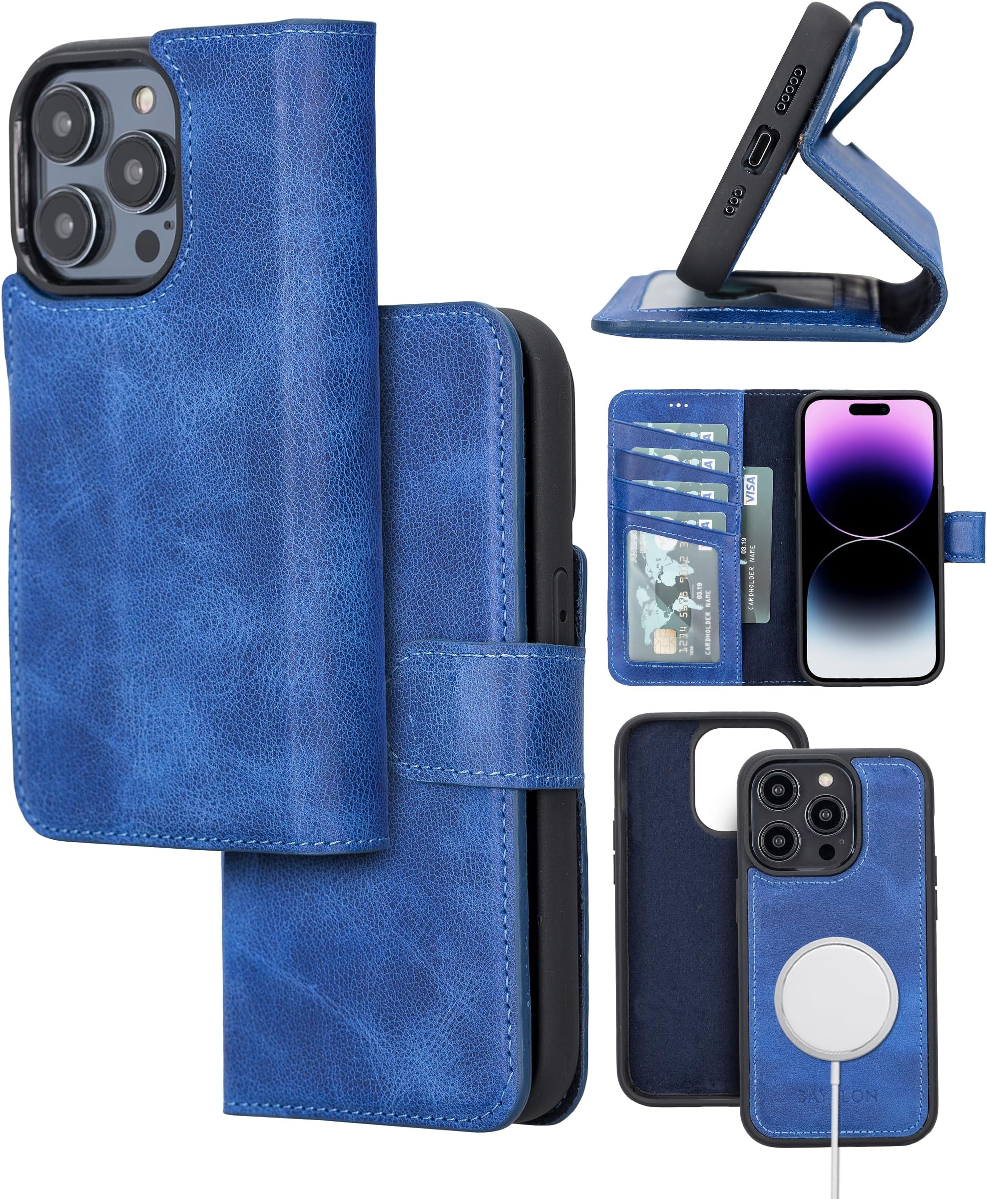 Amazon.com: OtterBox Wallet for MagSafe, Soft-Touch Wallet with 2 Card ...