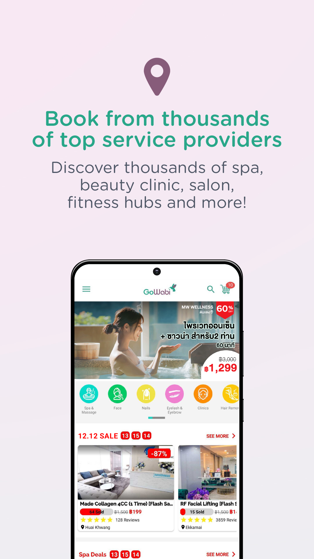 GoWabi - Spa, Beauty, Wellness - App on Amazon Appstore