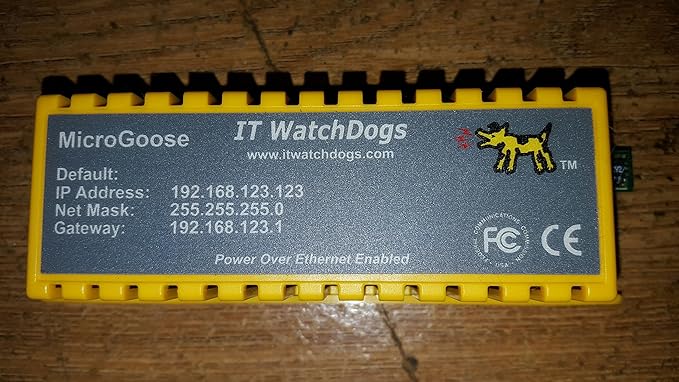 Amazon.com : WatchDog 15 Small-Size Web-Enabled Climate Monitor for ...