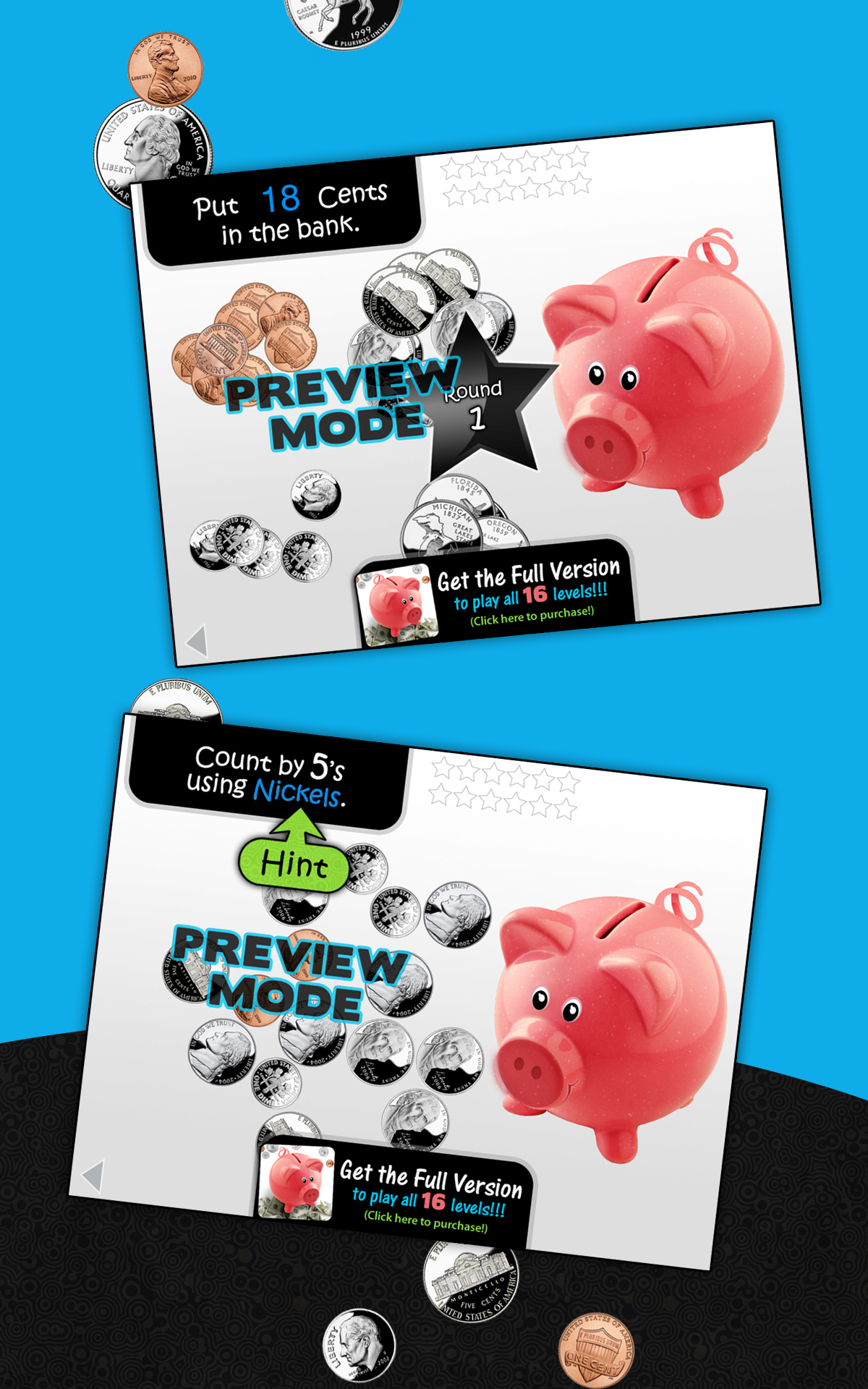 Learning Gems - My Piggy Bank LITE - App on Amazon Appstore