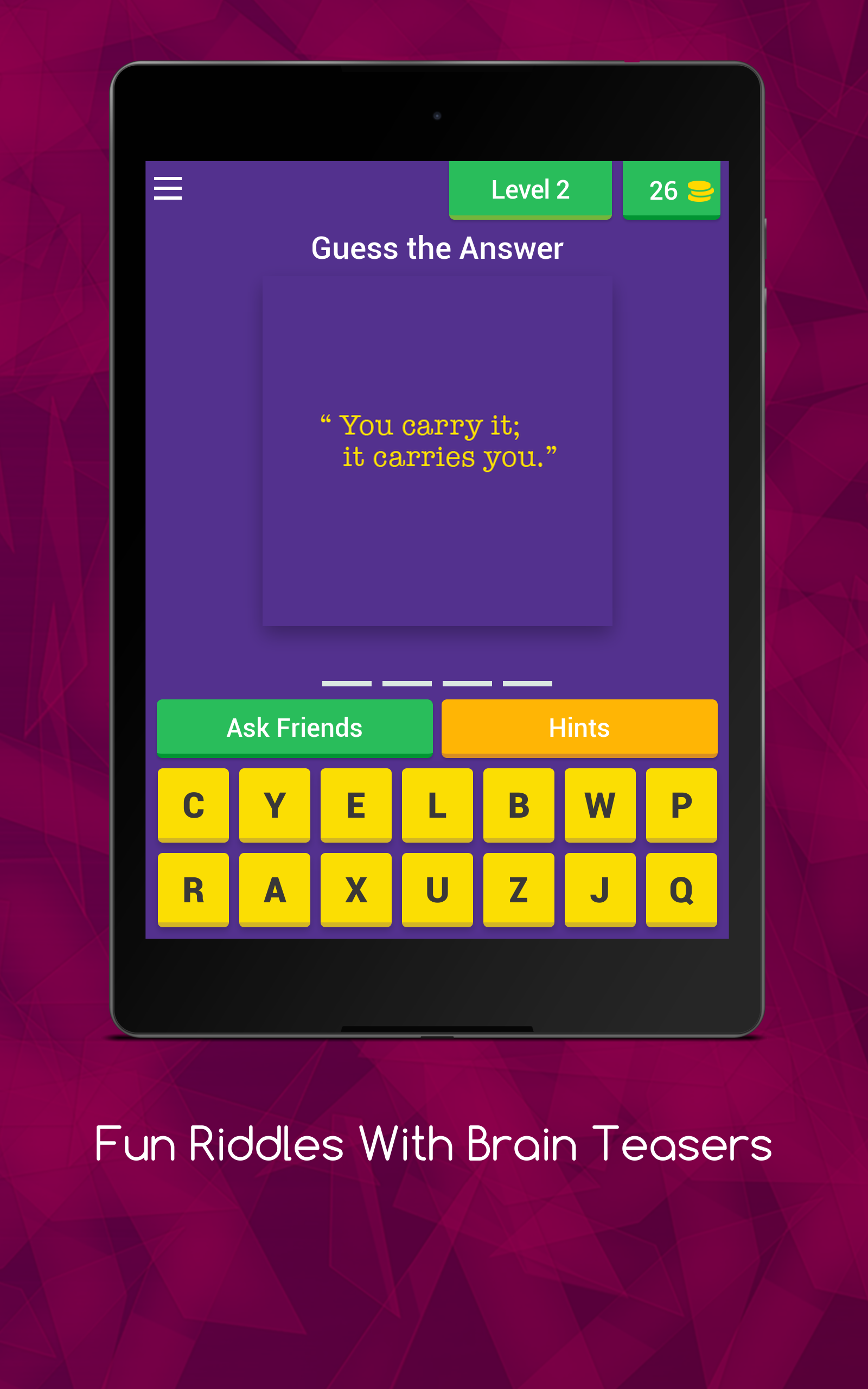 Fun Riddles With Brain Teasers - App on Amazon Appstore