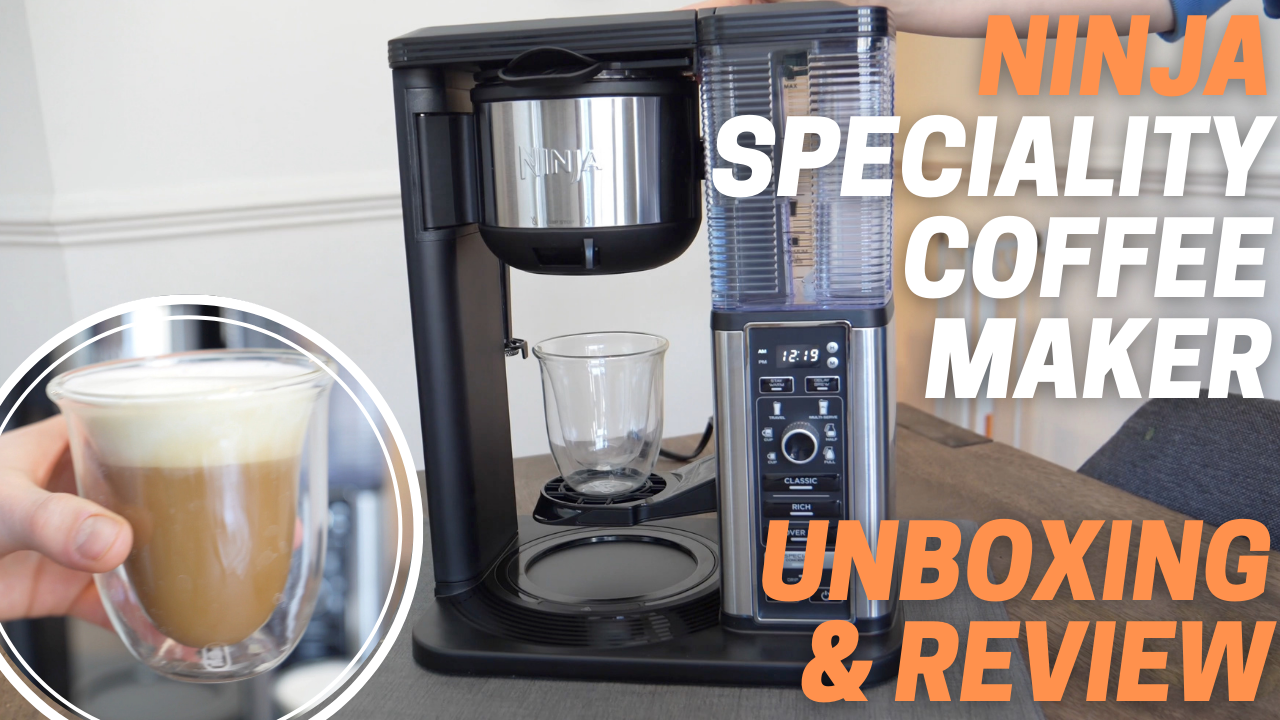 Watch Ninja Specialty Coffee Maker - Unboxing and Review on Amazon Live