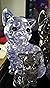 Bepuzzled Original 3D Crystal Puzzle - Cat & Kitten, Clear - Fun yet ...