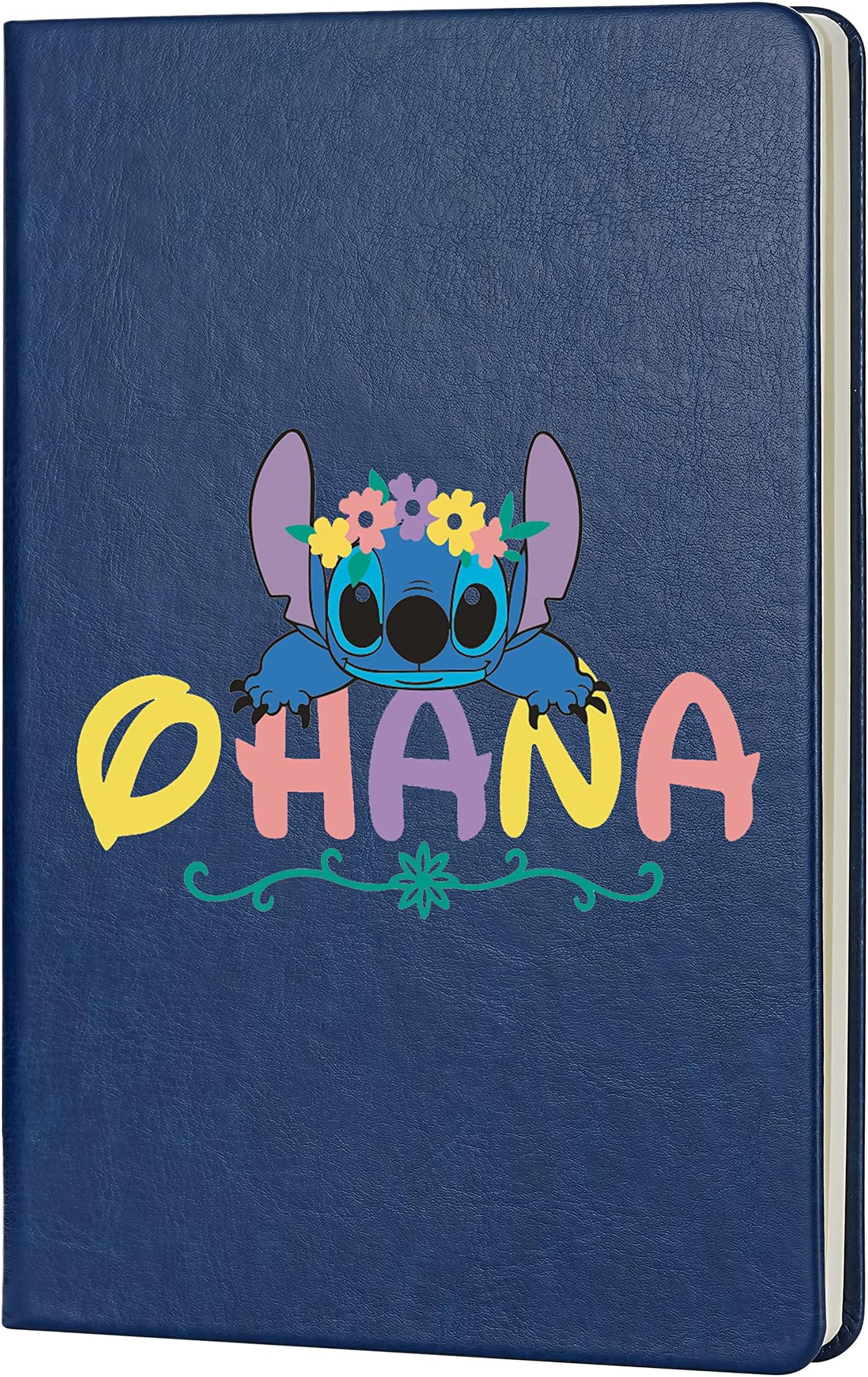 Amazon.com : Stitch Gifts Ohana Gift Stitch Lined Leather Journal ...