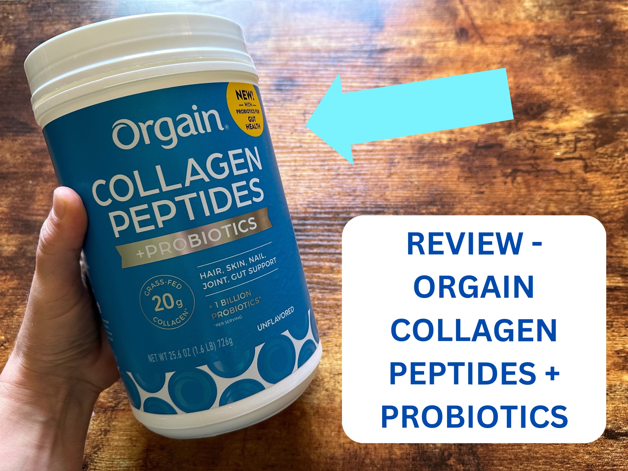 Watch Review - Orgain Collagen Peptides Probiotics on Amazon Live