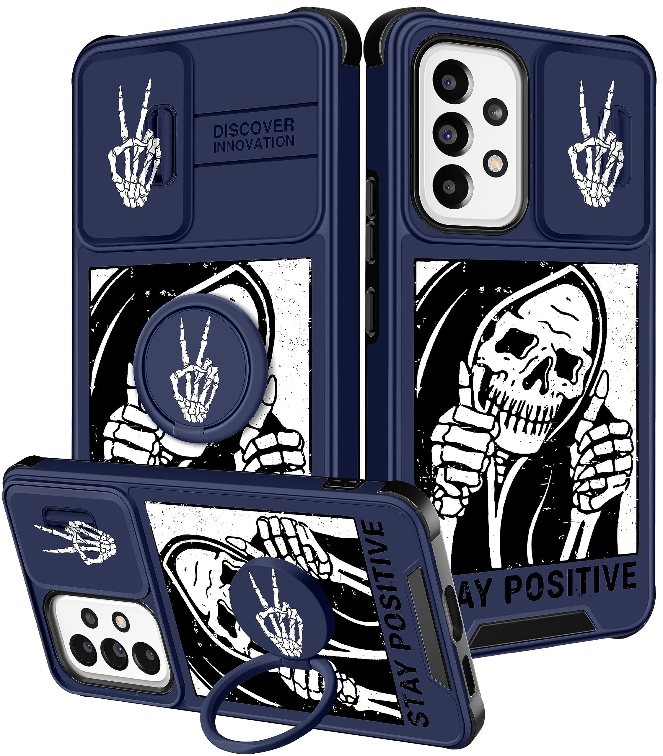 Snapklik.com : Funermei (2in1 For Samsung Galaxy A53 5G Phone Case For ...