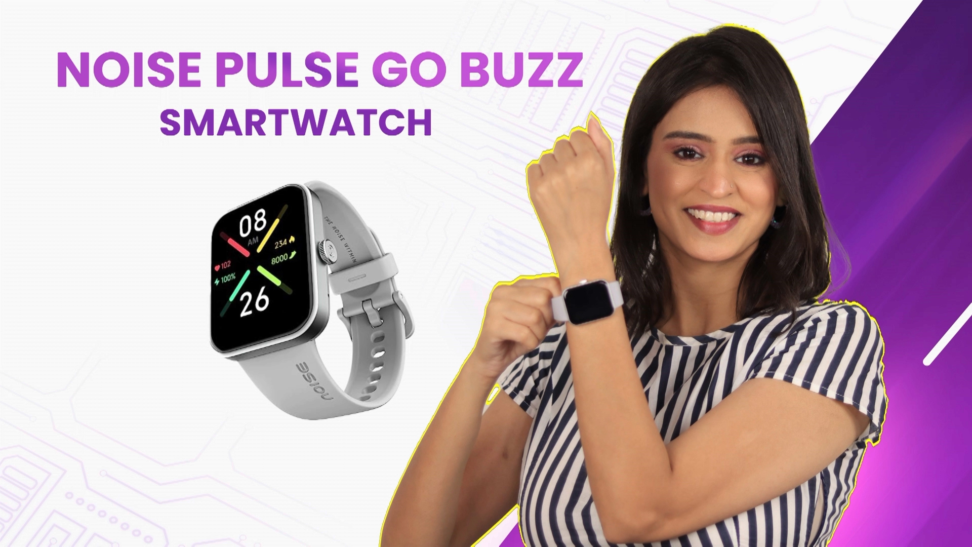 Watch Noise Pulse Go Buzz Smart Watch with Advanced Bluetooth Calling ...