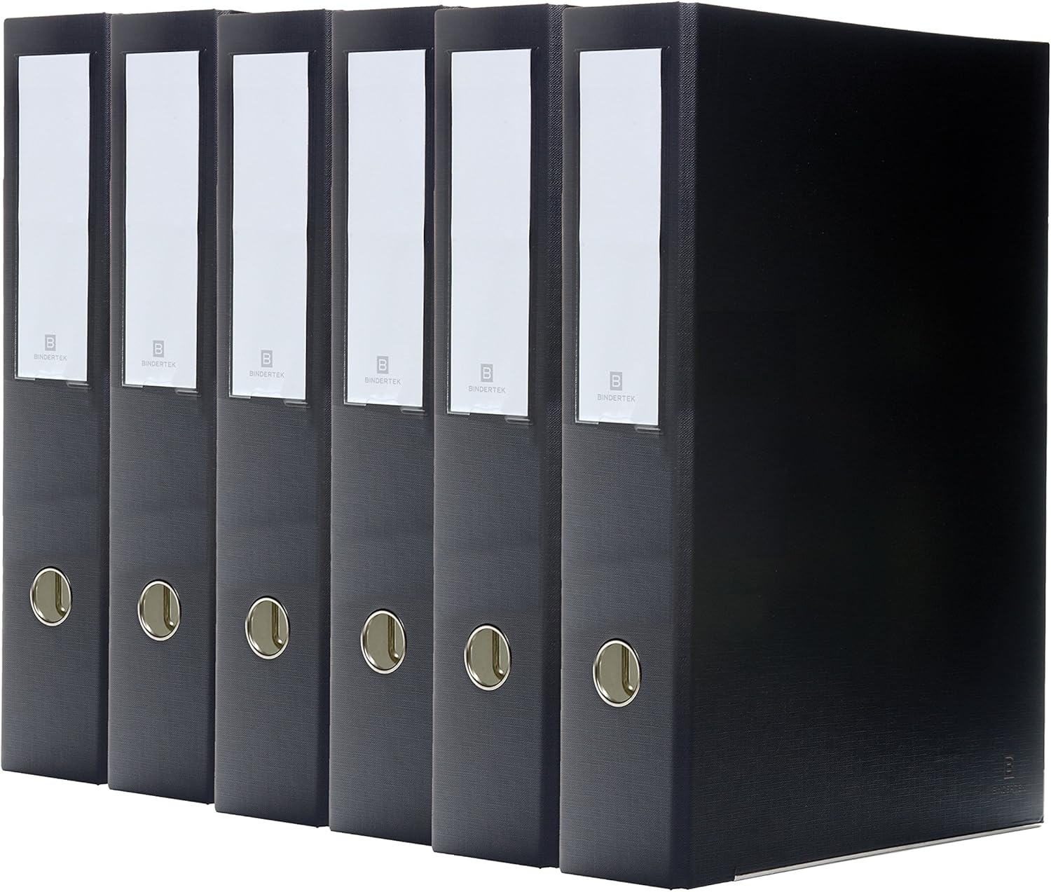 Bindertek 3-Ring 3-Inch Premium Legal Binders 6-Pack, for 8.5 x 14 ...