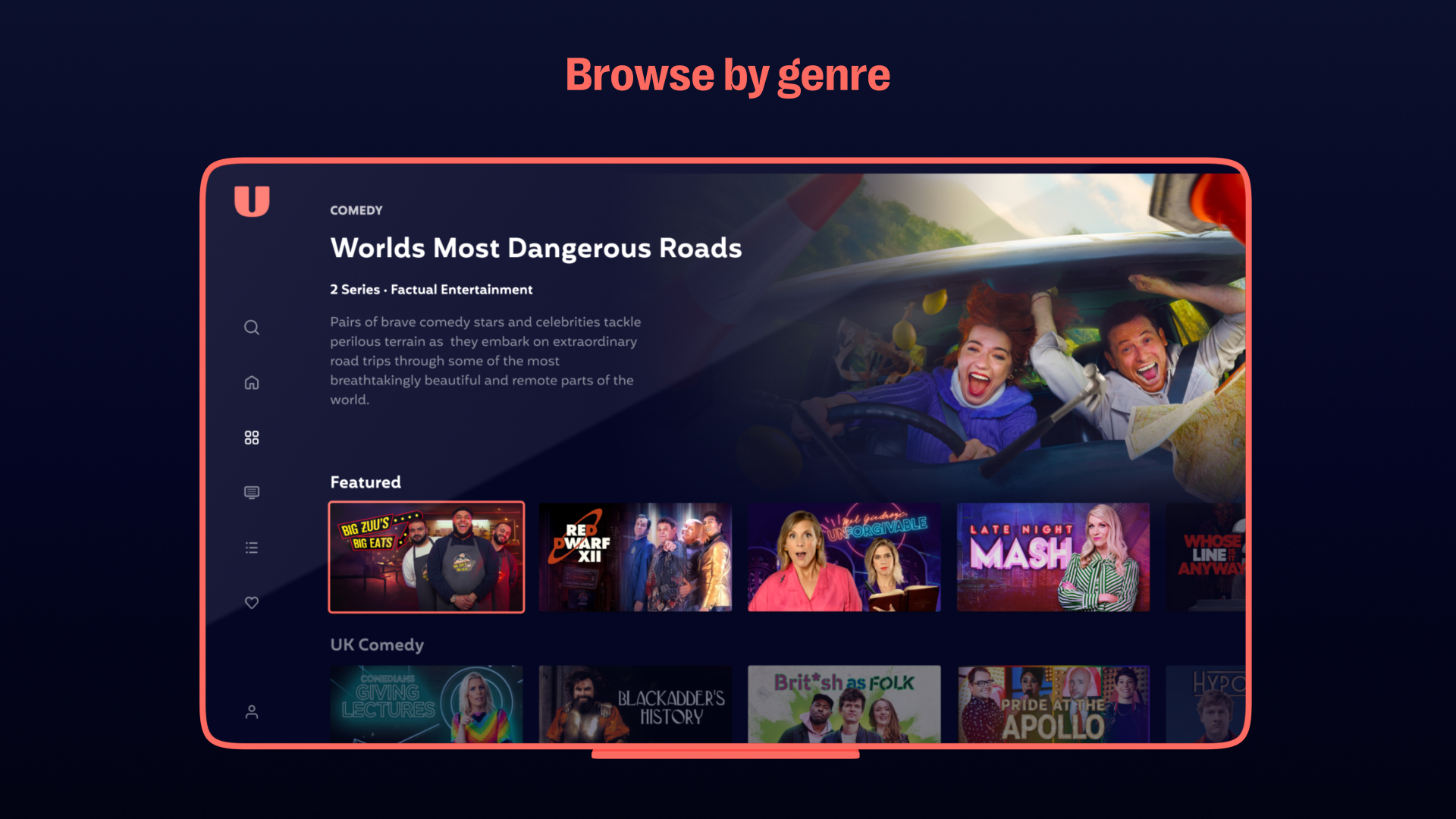 U: TV Series Stream on Demand - App on the Amazon Appstore